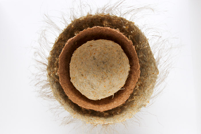 harakeke paper bowl – Birgit Moffatt