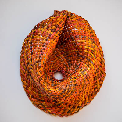 harakeke wall sculpture – Birgit Moffatt
